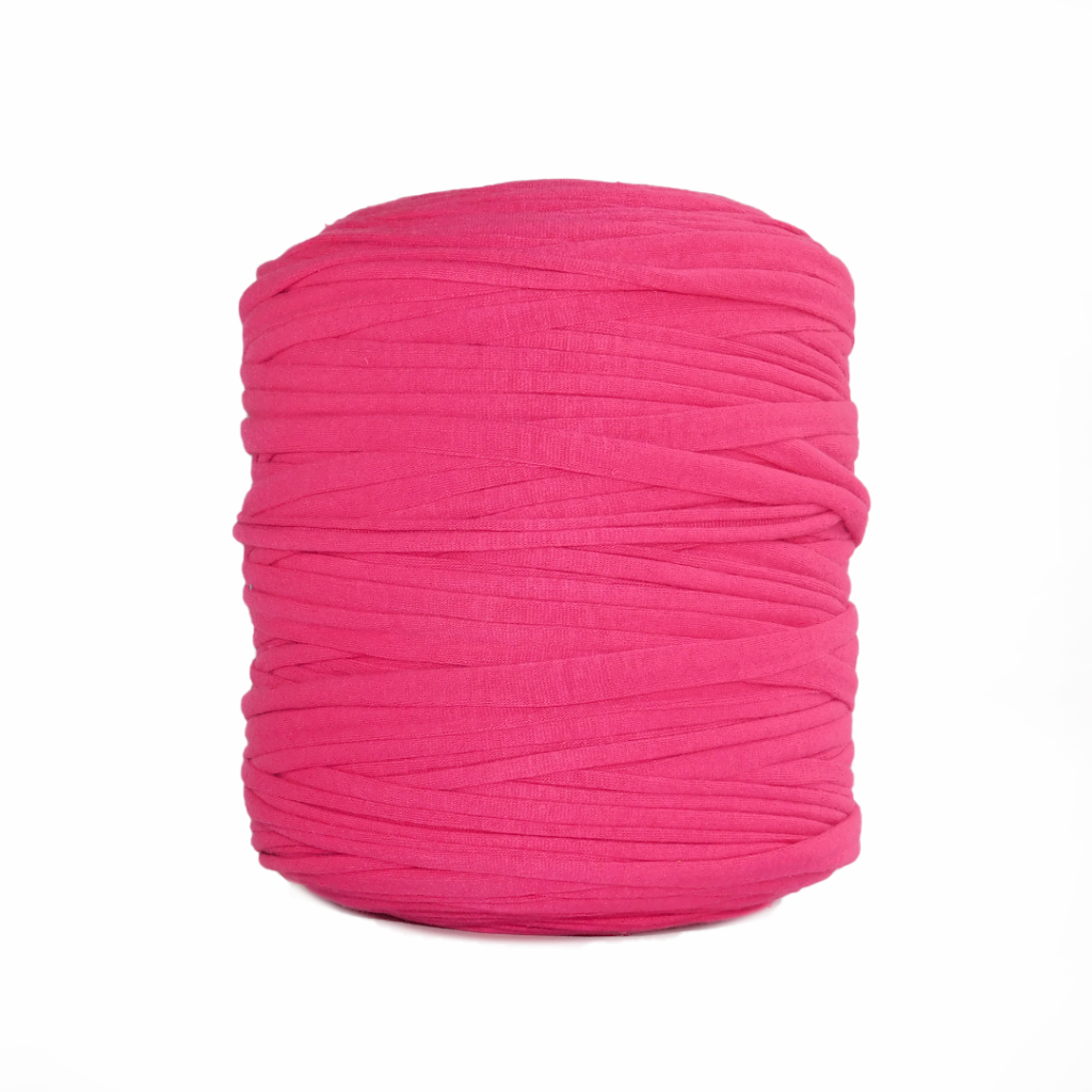 Trapillo algodón licrado fucsia – Mi trapillo