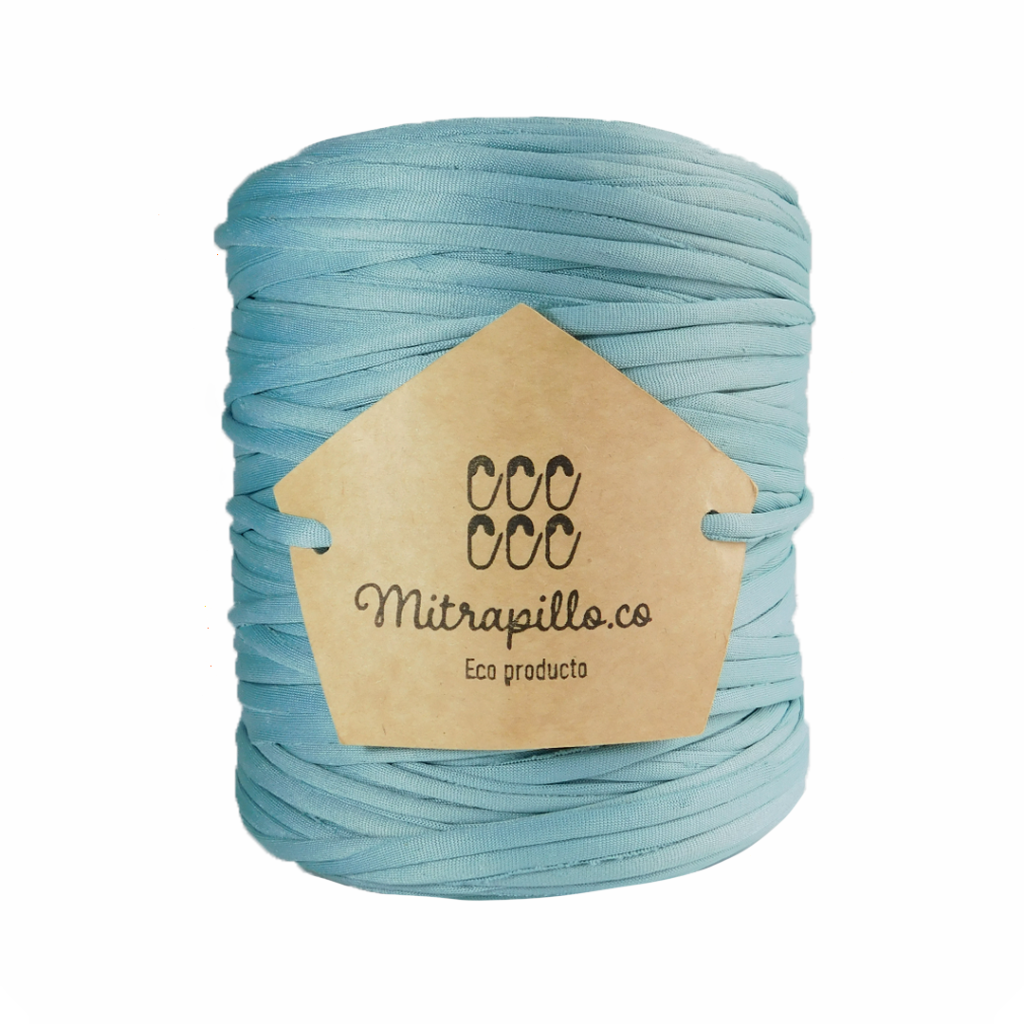 Trapillo pluma verde eucalipto – Mi trapillo