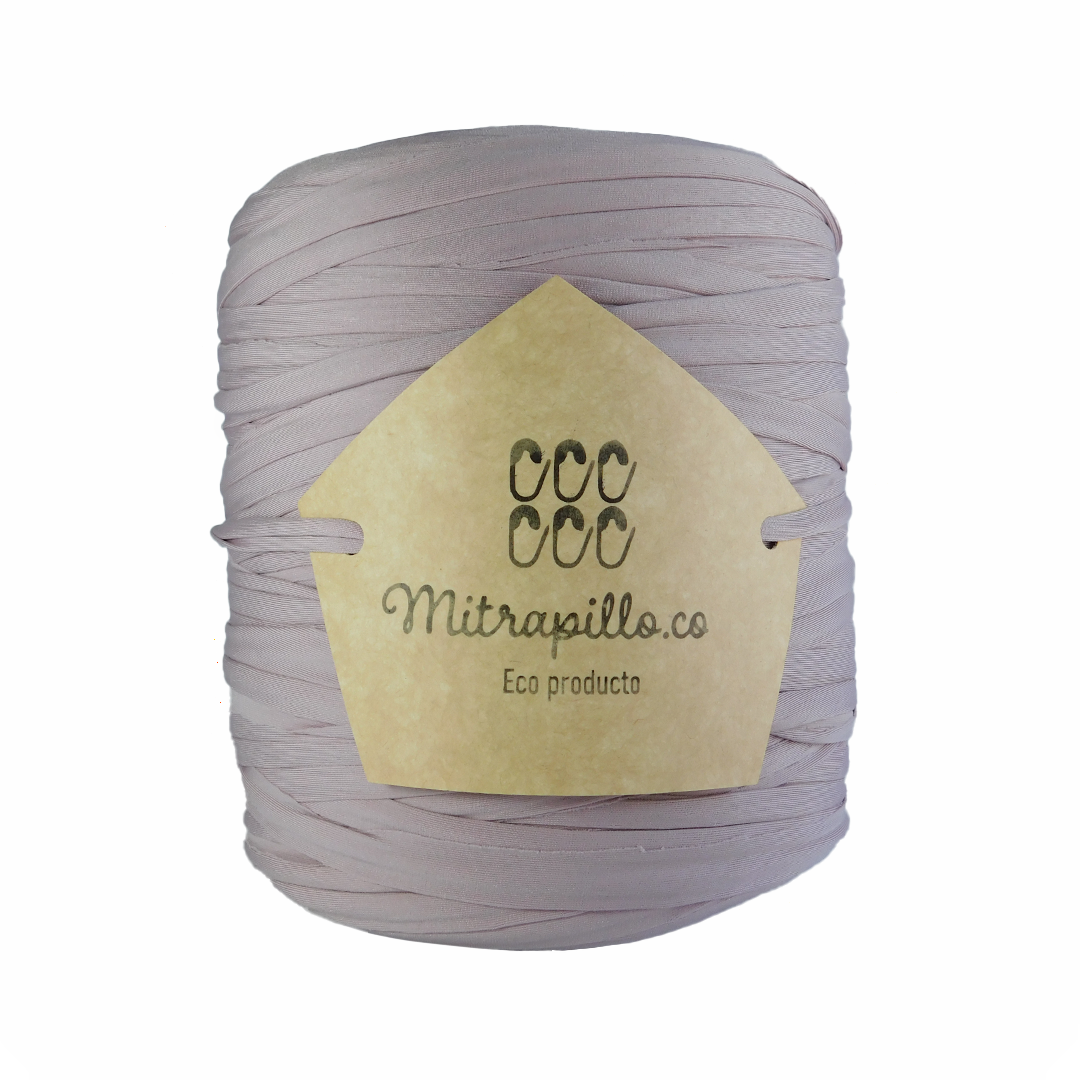 Trapillo doble pluma Lila perla – Mi trapillo